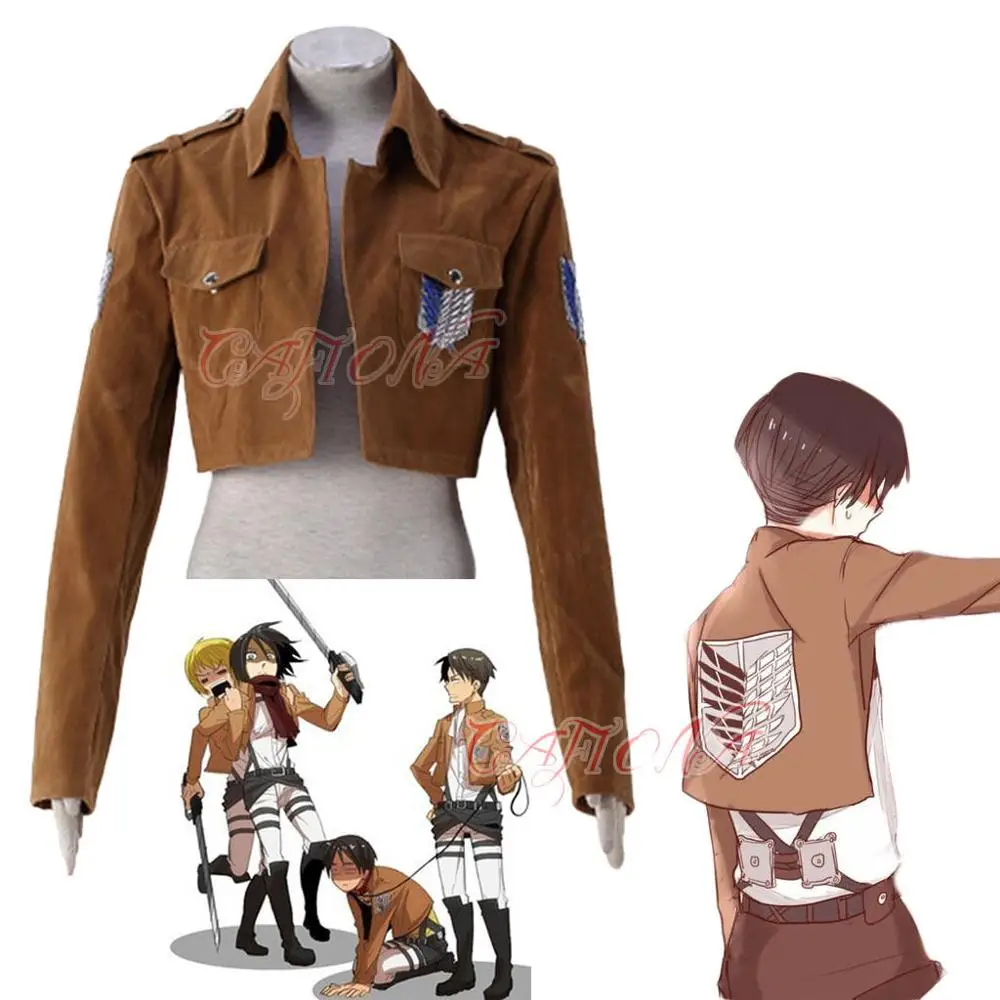 Hot-Attack-on-Titan-Eren-J-ger-Jacket-Eren-Levil-Mikasa-Ackerman ...