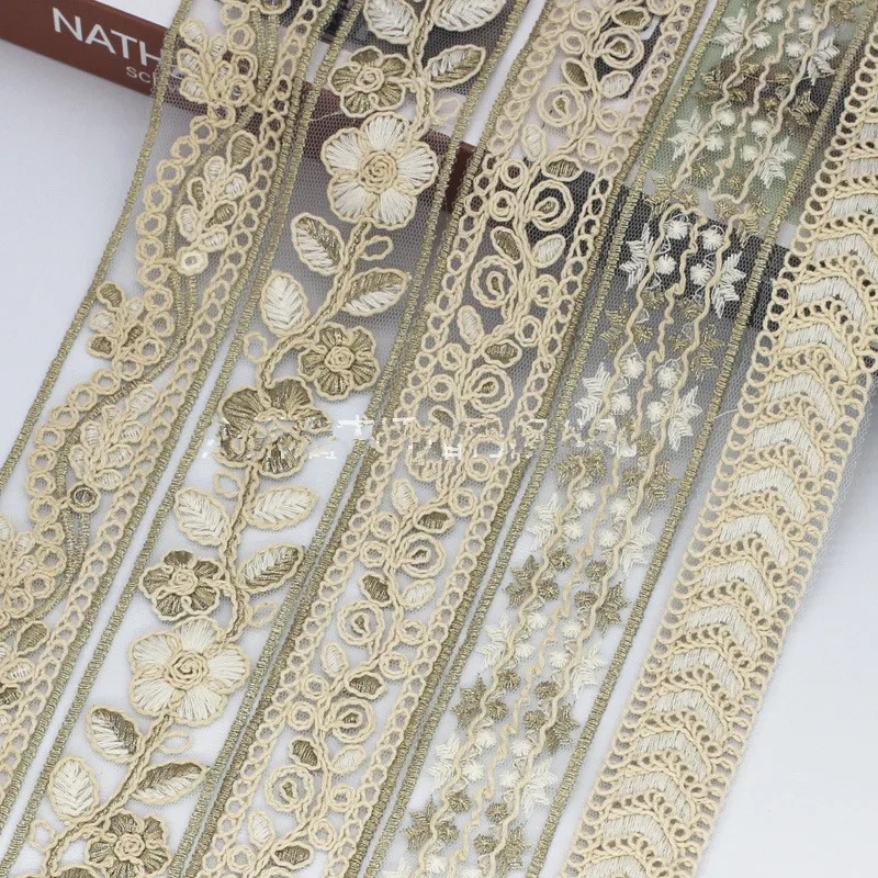 Ethnic-Style-Embroidery-Lace-Ribbon-DIY-National-Costume-Hand-Clothing ...