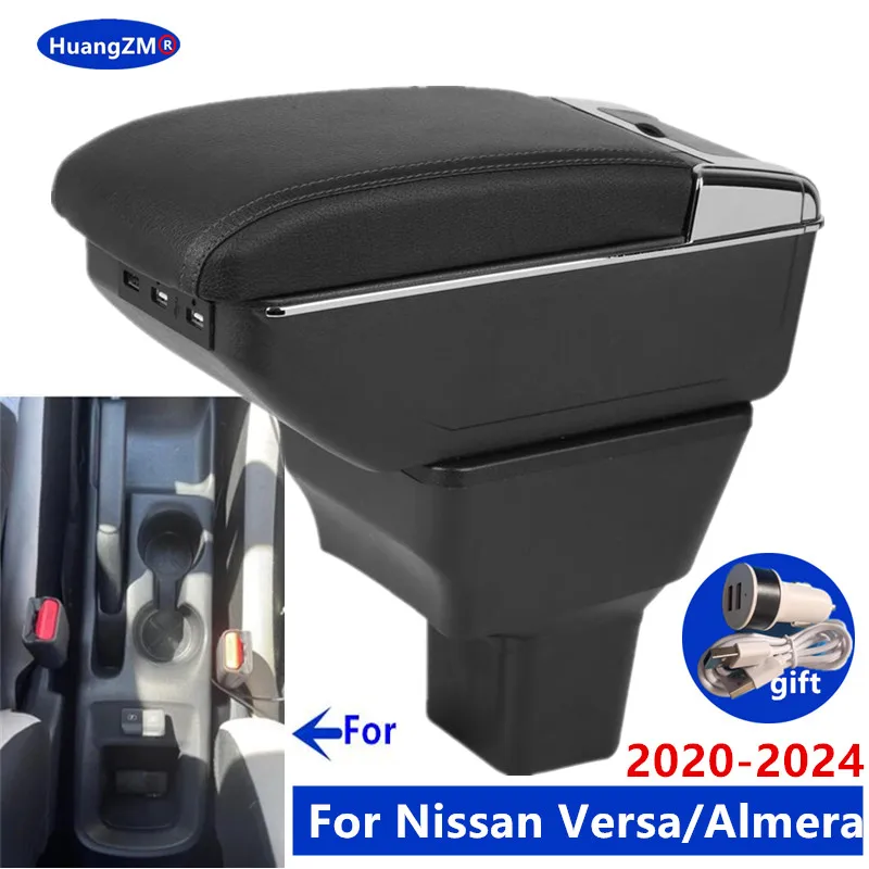 For-Nissan-Versa-Armrest-box-For-Nissan-Almera-Car-Armrest-box-2020 ...