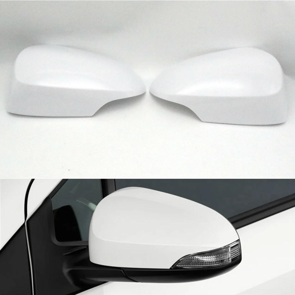 Unpainted-Car-Rearview-Mirror-Cover-Housing-Lid-Case-Cap-For-Toyota ...