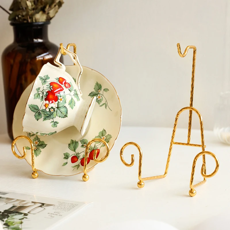 Luxury-Tea-Cup-And-Saucer-Display-Rack-Metal-Coffee-Tea-Cup-Sets-Coffee ...