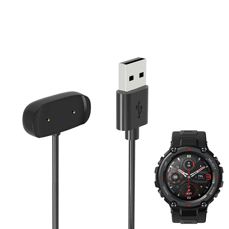 Smartwatch Dock Charger Adapter USB Charging Cable for Amazfit T Rex 2 ...