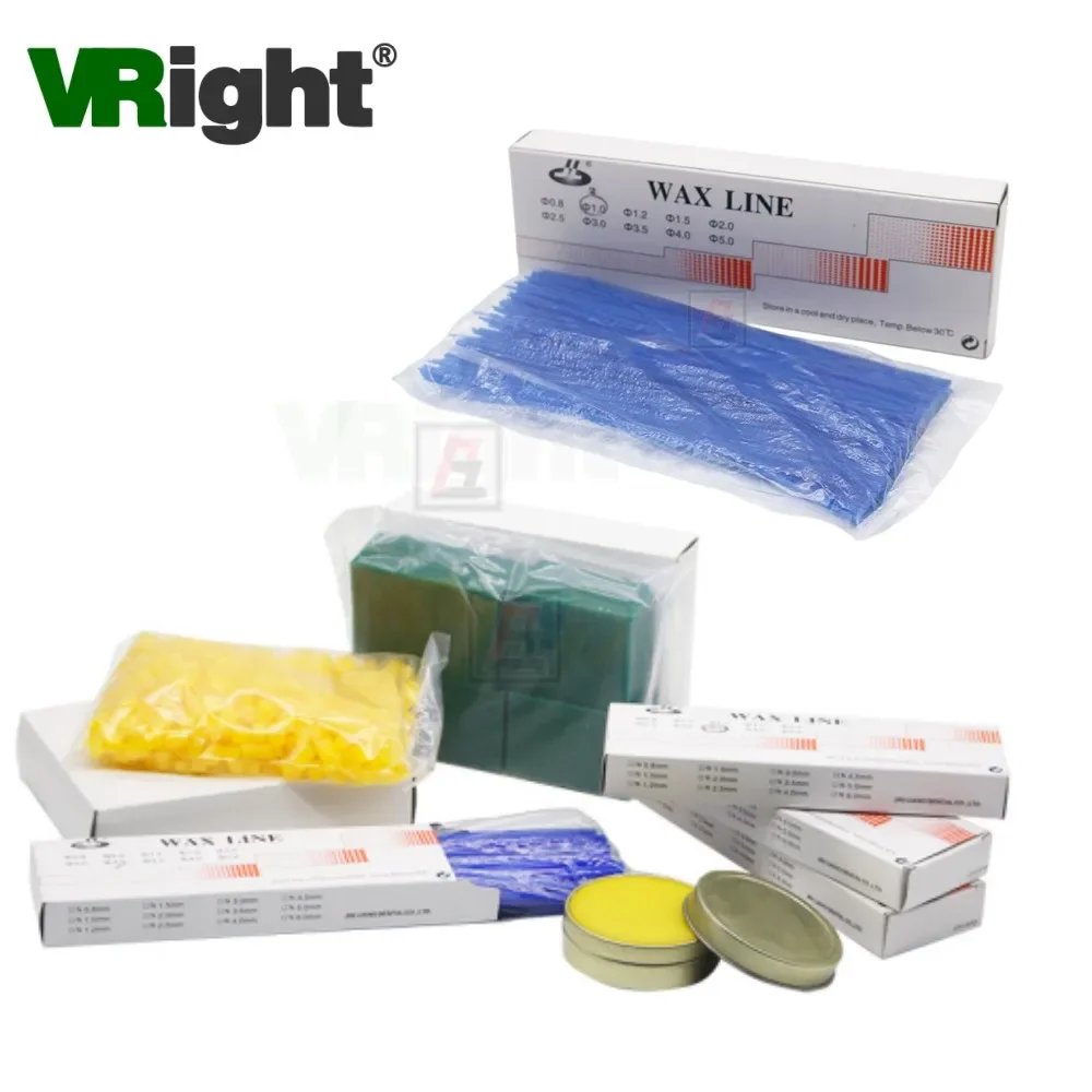 1-box-Dental-Wax-Line-Sticks-Sprue-for-Dental-Laboratory-Wax-Grain ...
