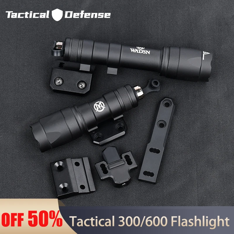M300-Flashlight-Tactical-Mount-Offset-WADSN-M300A-MINI-Scout-Light-Base ...