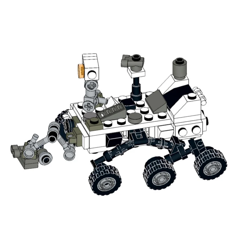 Curiosity Rover In Construction