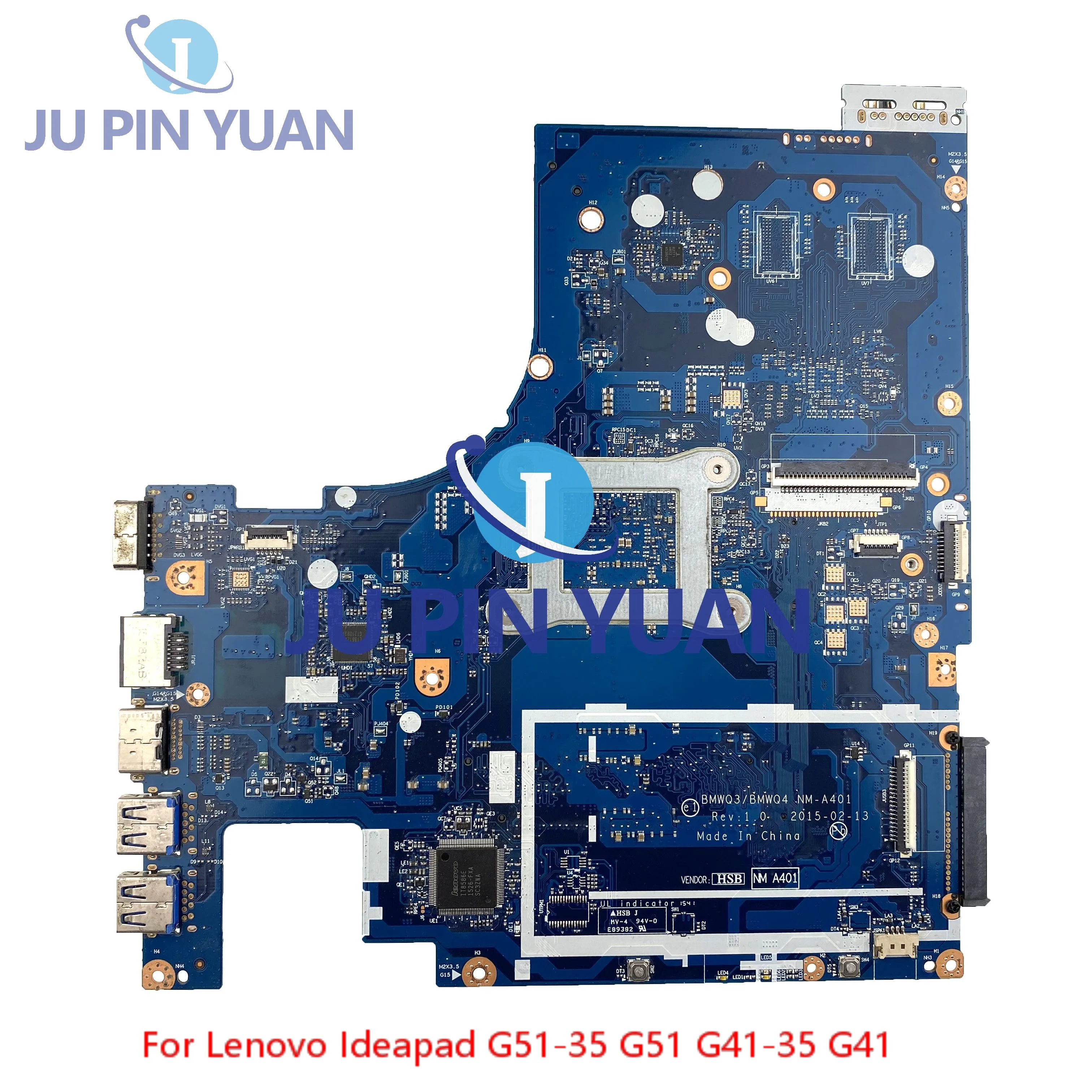 For-Lenovo-Ideapad-G51-35-Laptop-Motherboard-5B20J22828-BMWQ3-BMWQ4-NM ...