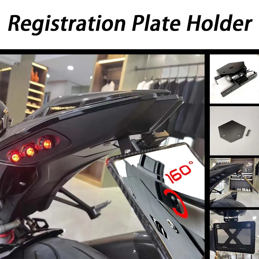 Rear-License-Plate-Frame-Holder-Tail-Tidy-Fender-Eliminator-For-BMW ...