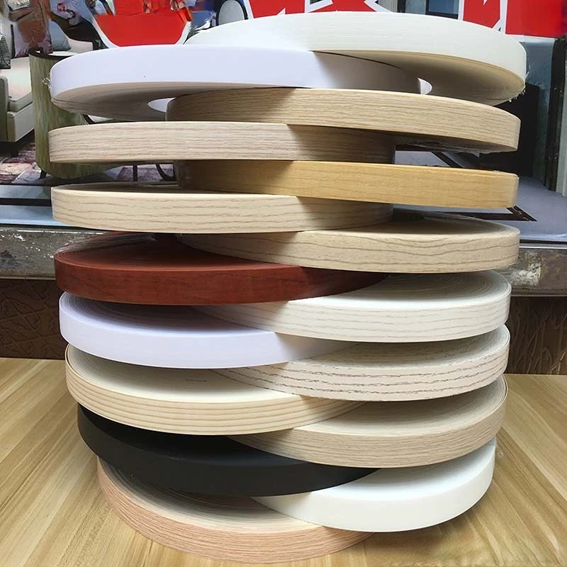 10m Hot Melt Pvc Furniture Edge Banding Strip Self-adhesive Veneer ...