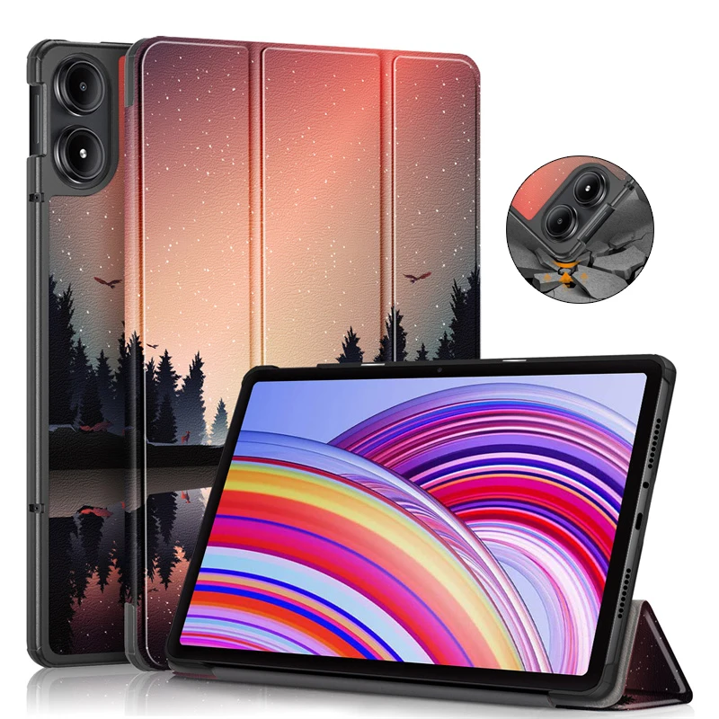 For-Xiaomi-Poco-Pad-Case-Cover-Folding-Stand-Magnetic-Smart-Tablet-for ...