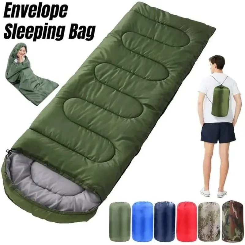 Ultra-Lightweight-Portable-Sleeping-Bag-4-Seasons-Warm-Envelope ...