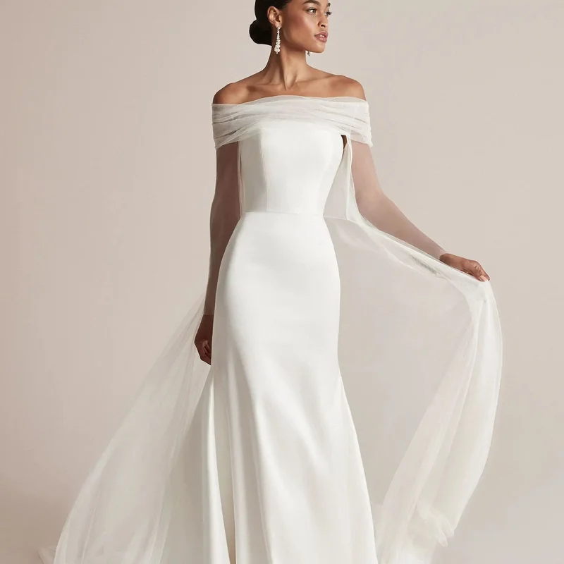 VG87-Luxury-Cathedral-Wedding-Veil-Bridal-Cape-Veil-Bolero-Jacket ...