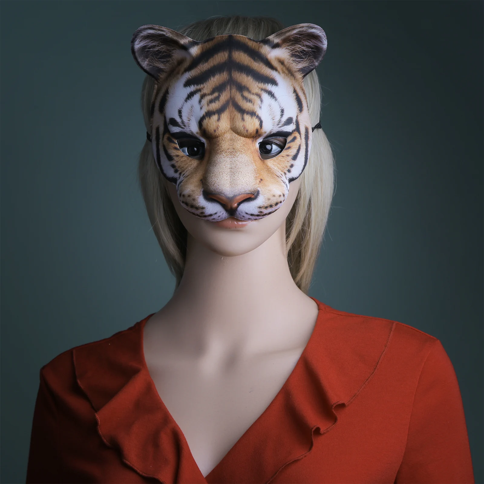 Realistic Tiger Mask