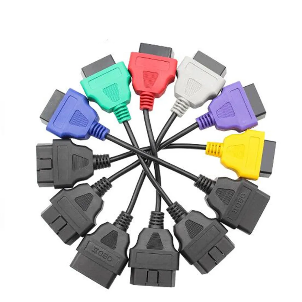 Violet - Adaptateur FiatECUScan OBD OBD2, connecteur MultiECUScan ABS ...