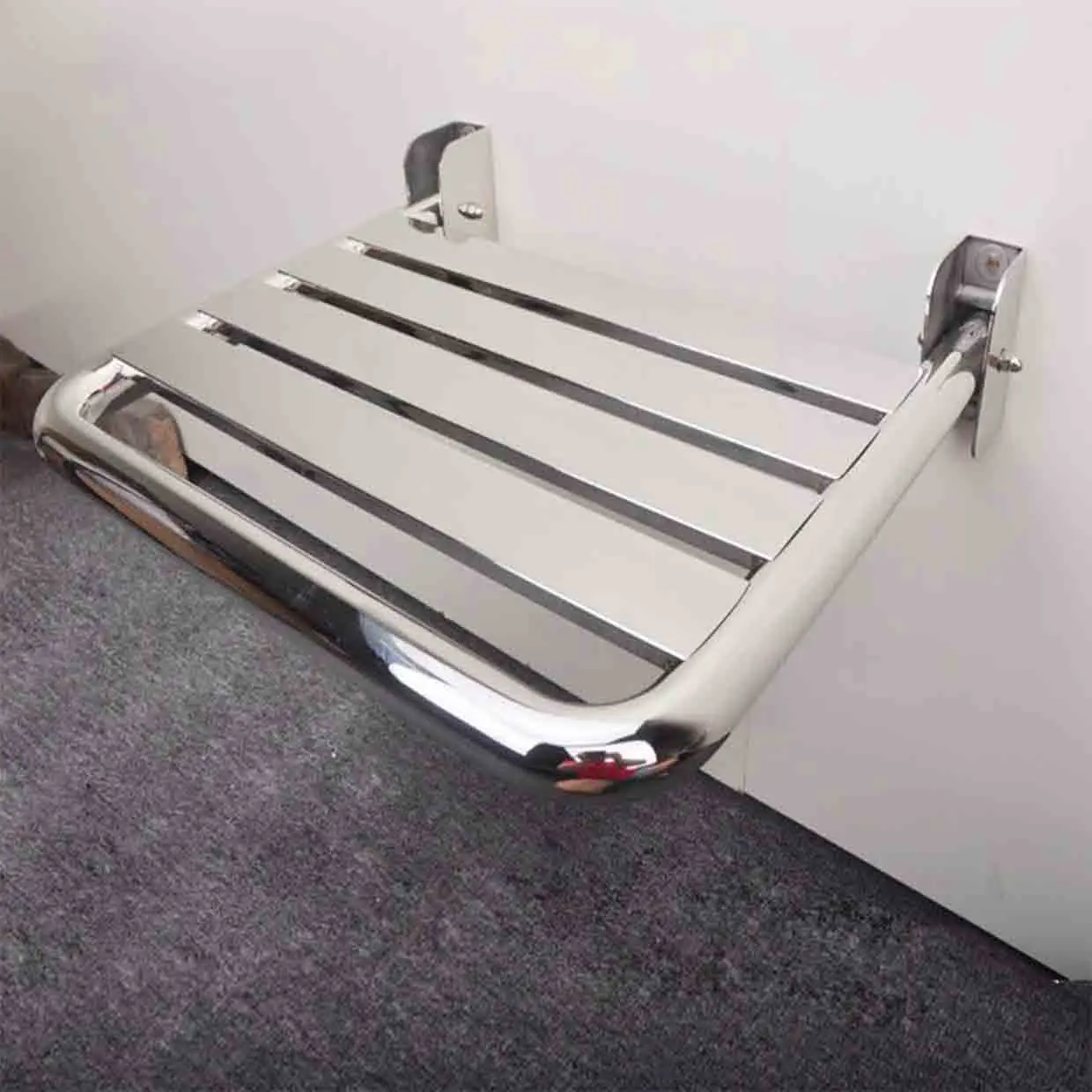 High-quality-304-Stainless-Steel-Shower-Folding-Seat-Bath-Shower-Wall ...