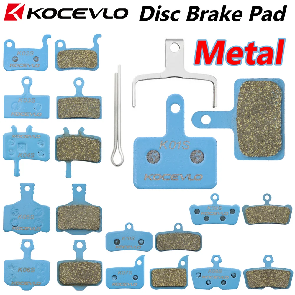4-Pair-8pcs-Kocevlo-MTB-Hydraulic-Disc-Metal-Brake-Pads-For-b01s-SRAM ...