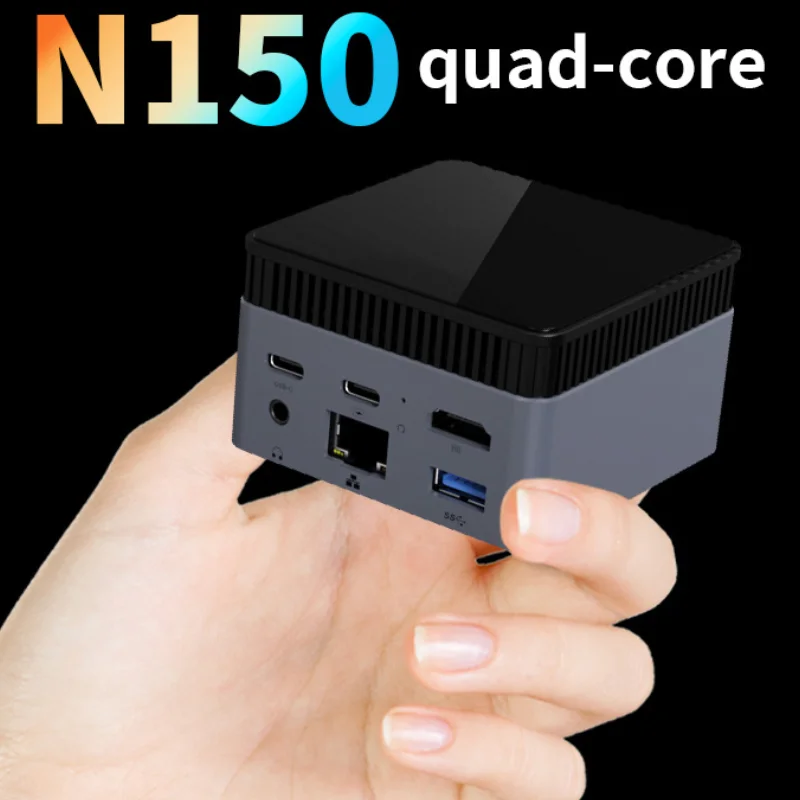 New ZX01 PLUS Quad Core Intel Twin Lake N150 Mini Business PC Windows11 ...