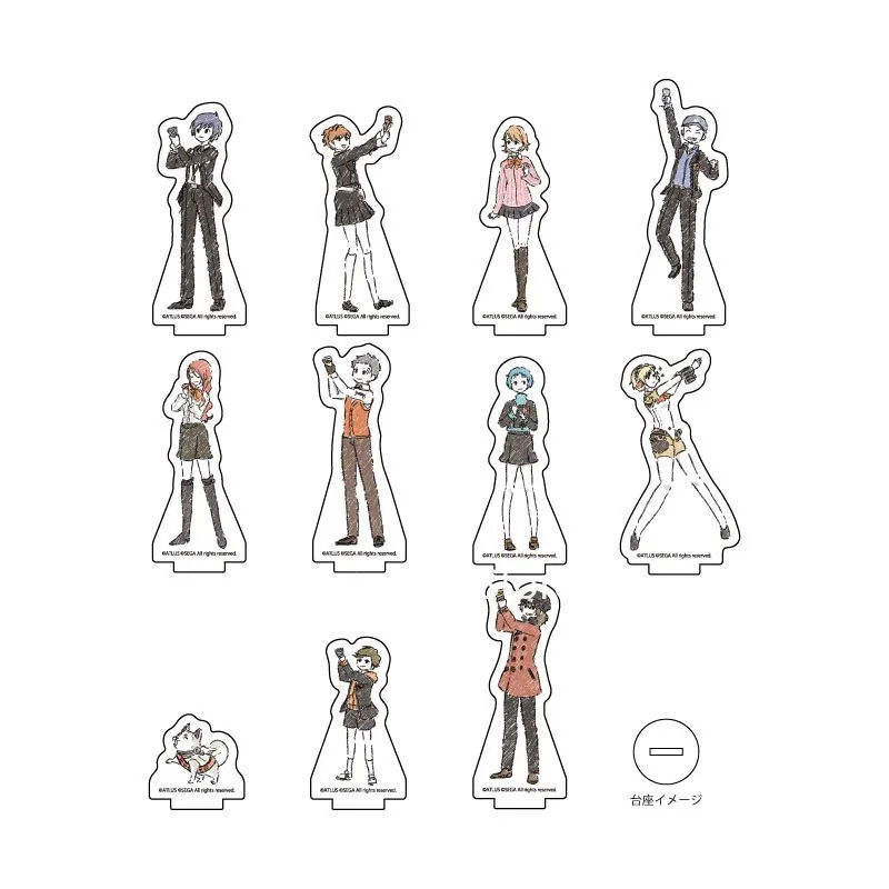 Anime-3-P3-Mini-Action-Figure-Doll-Yukari-Takeba-Mitsuru-Kirijo-Fuuka ...