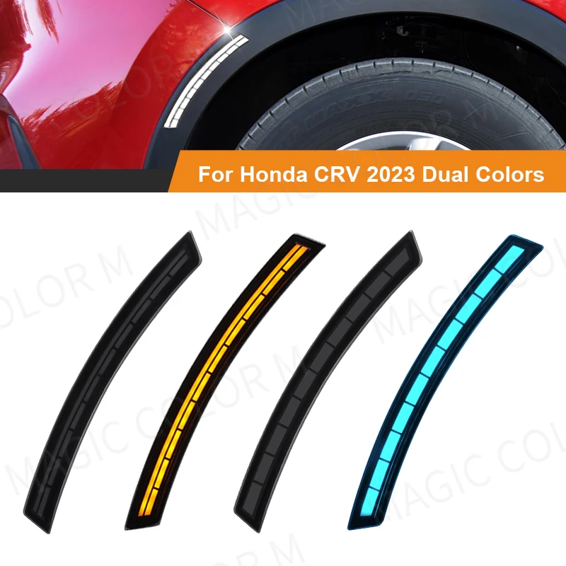 LED Side Marker For Honda CRV CR-V 2023 2024 Car Wheel Arch Eyebrow ...