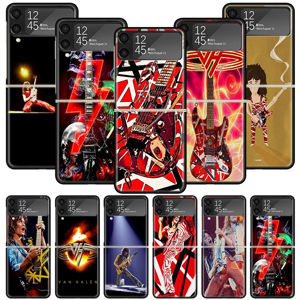 Eddie Van Halen Graphic Guitar Phone Case for Samsung Galaxy Z Flip3 ...