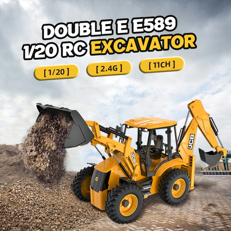 Backhoe Construction Construction Toy | Backhoe Loader Jcb Remote ...