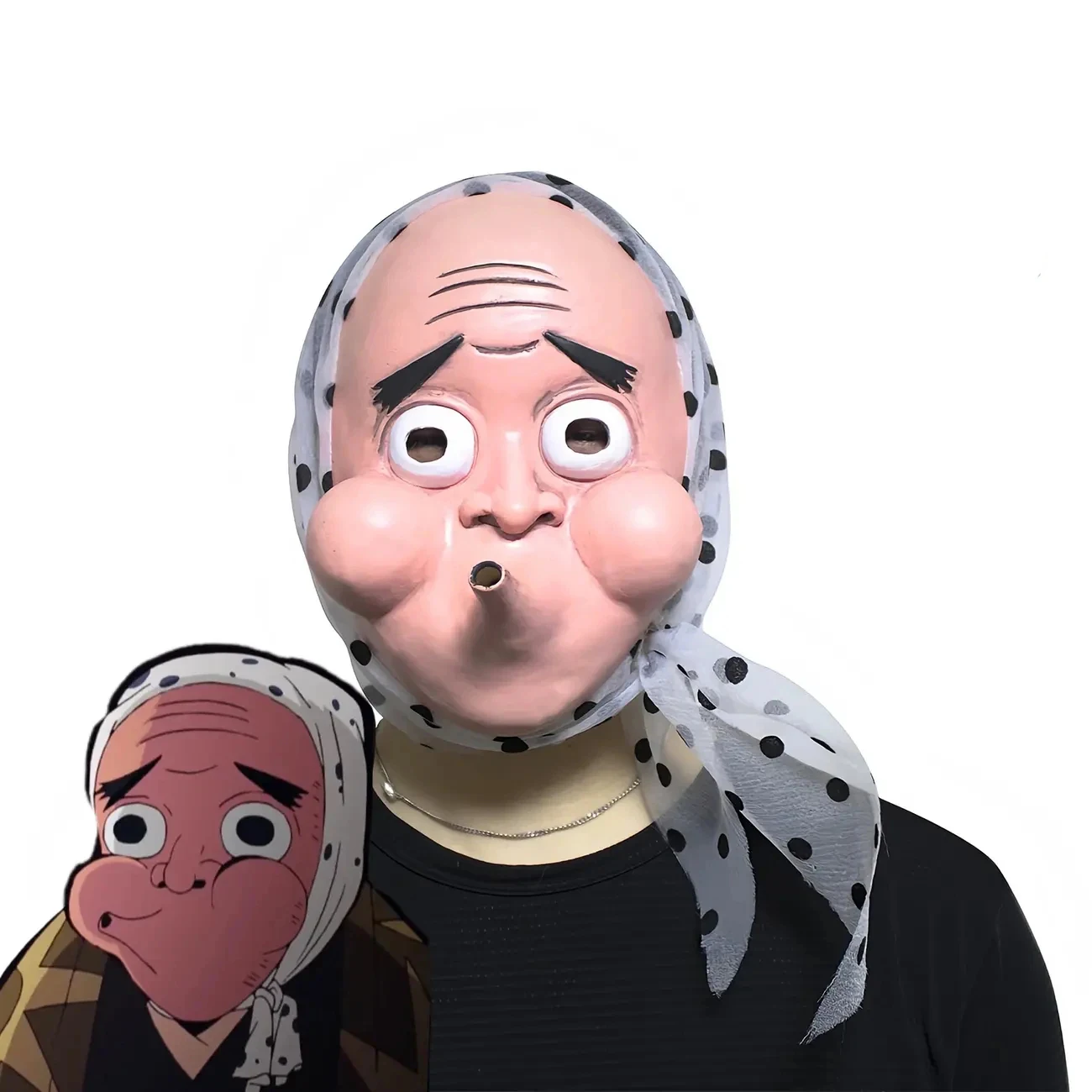 Anime-Demon-Mask-Cosplayer-Prop-Haganetsuka-Hotaru-Tanjirou-Kimetsu-No ...