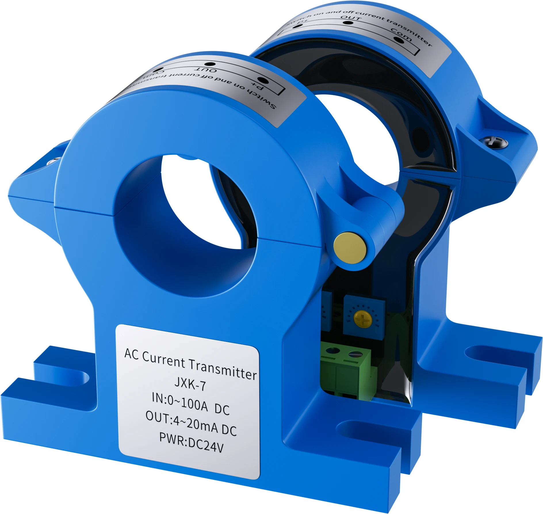 Jual Konverter Sensor Arus AC DC 0-200A 0-300A 0-500A 0-800A Transduser ...