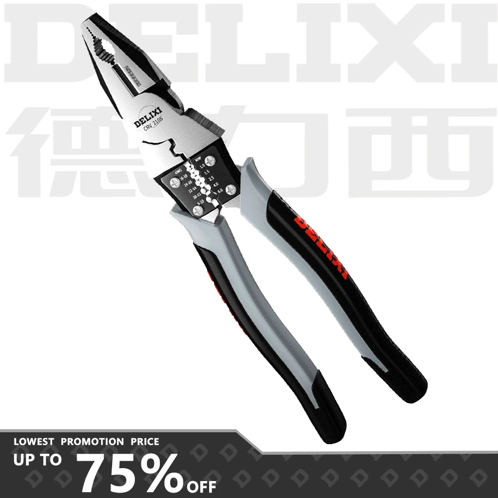 DELIXI-Genuine-Multifunctional-Universal-Diagonal-Pliers-Needle-Nose-Pliers-Hardware-Tools ...