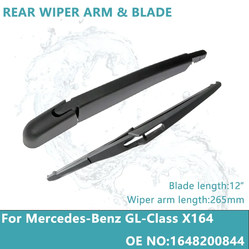 Car-Rear-Wiper-Arm-Blades-Rubber-Refill-For-Mercedes-Benz-GL-Class-X164 ...