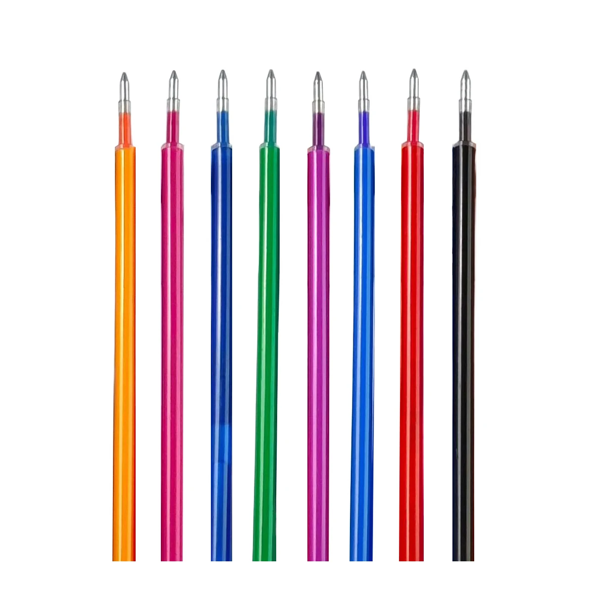 8Pc-Set-Erasable-Gel-Pen-Refill-0-5mm-Bullet-Tip-Blue-Black-Red-Ink ...