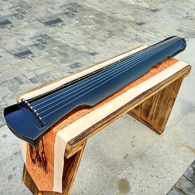 7-Strings-Guqin-Zither-Handmade-Guzheng-Beginner-Stringed-Instruments-with-Accessories-Chinese ...