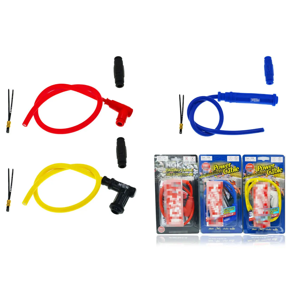 Universal-motorcycle-NGK-Ignition-Cable-for-Spark-plug-Iridium-power ...