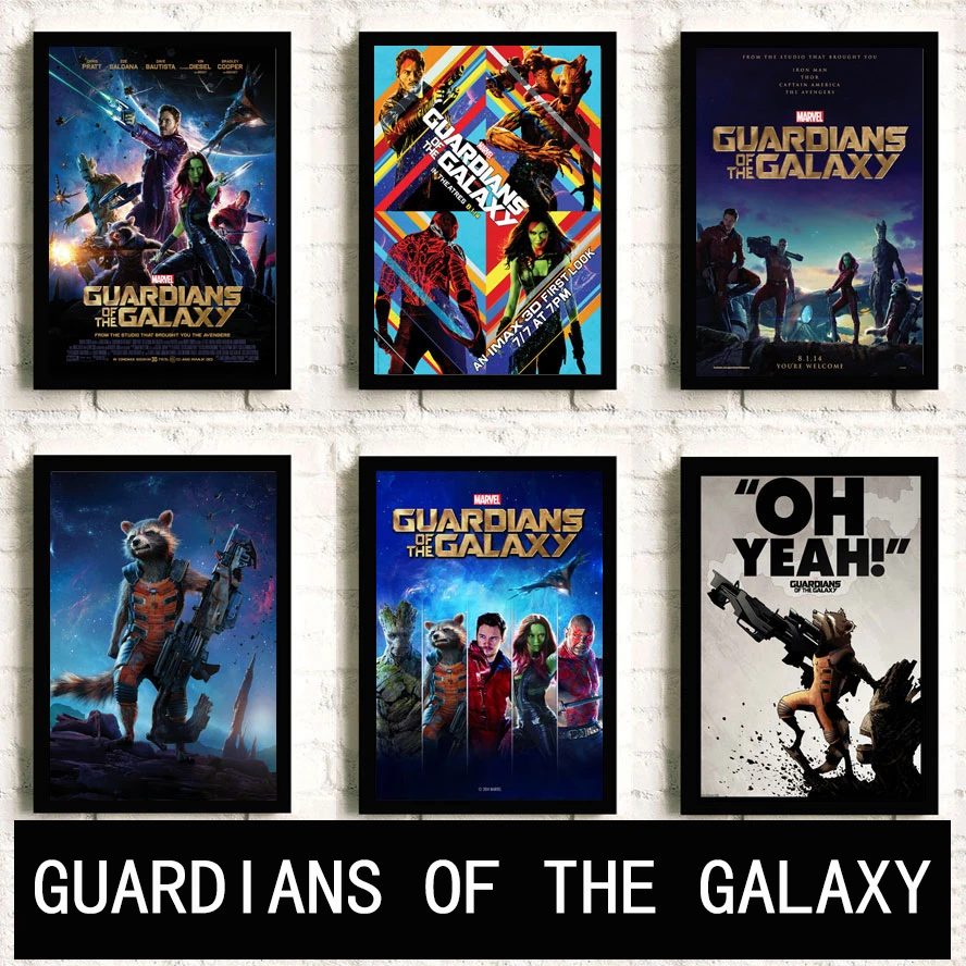 Rocket Raccoon Guardians Of The Galaxy Poster