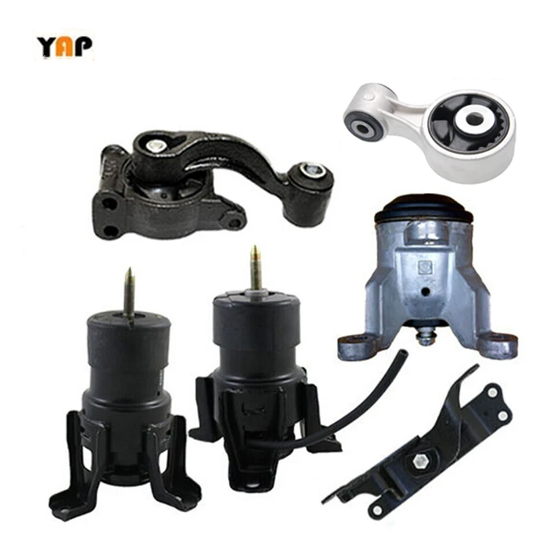 Engine Mount Kit (6PCS) Front&Front Right/Left&Rear & Trans W. Torque ...
