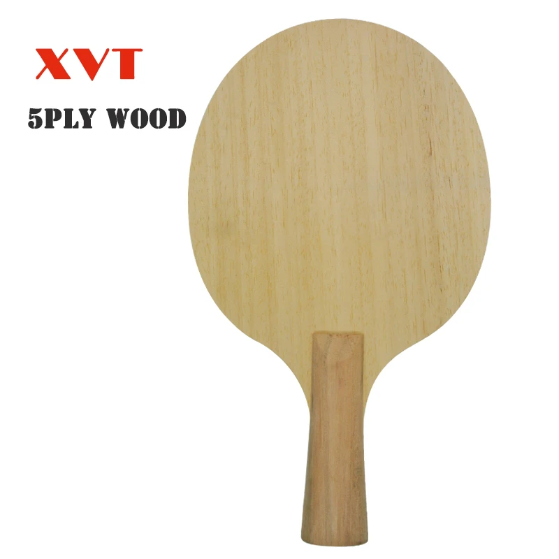 Xvt No Logo No Print 5ply Wood Table Tennis Blade / Table Tennis Racket ...
