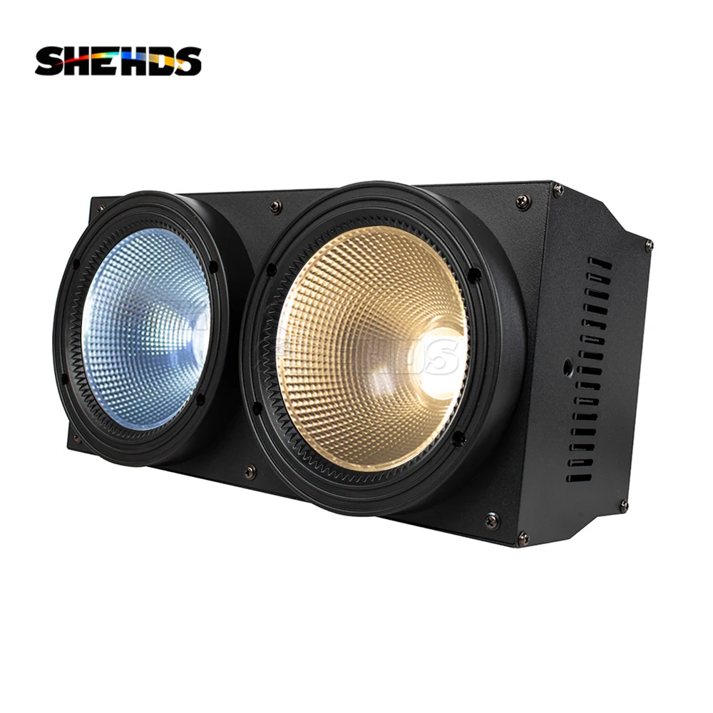 SHEHDS-200W-Warm-Cool-White-2IN1-Projector-2-Eyes-2x100W-COB-LED-Light ...