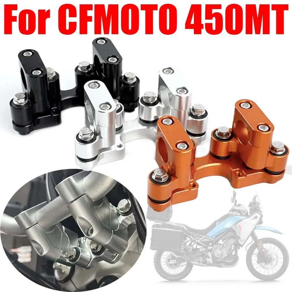 For-CFMOTO-CF-MOTO-450MT-MT450-MT-450-MT-Accessories-Handlebar-Riser-Clamp-Mount-Base ...