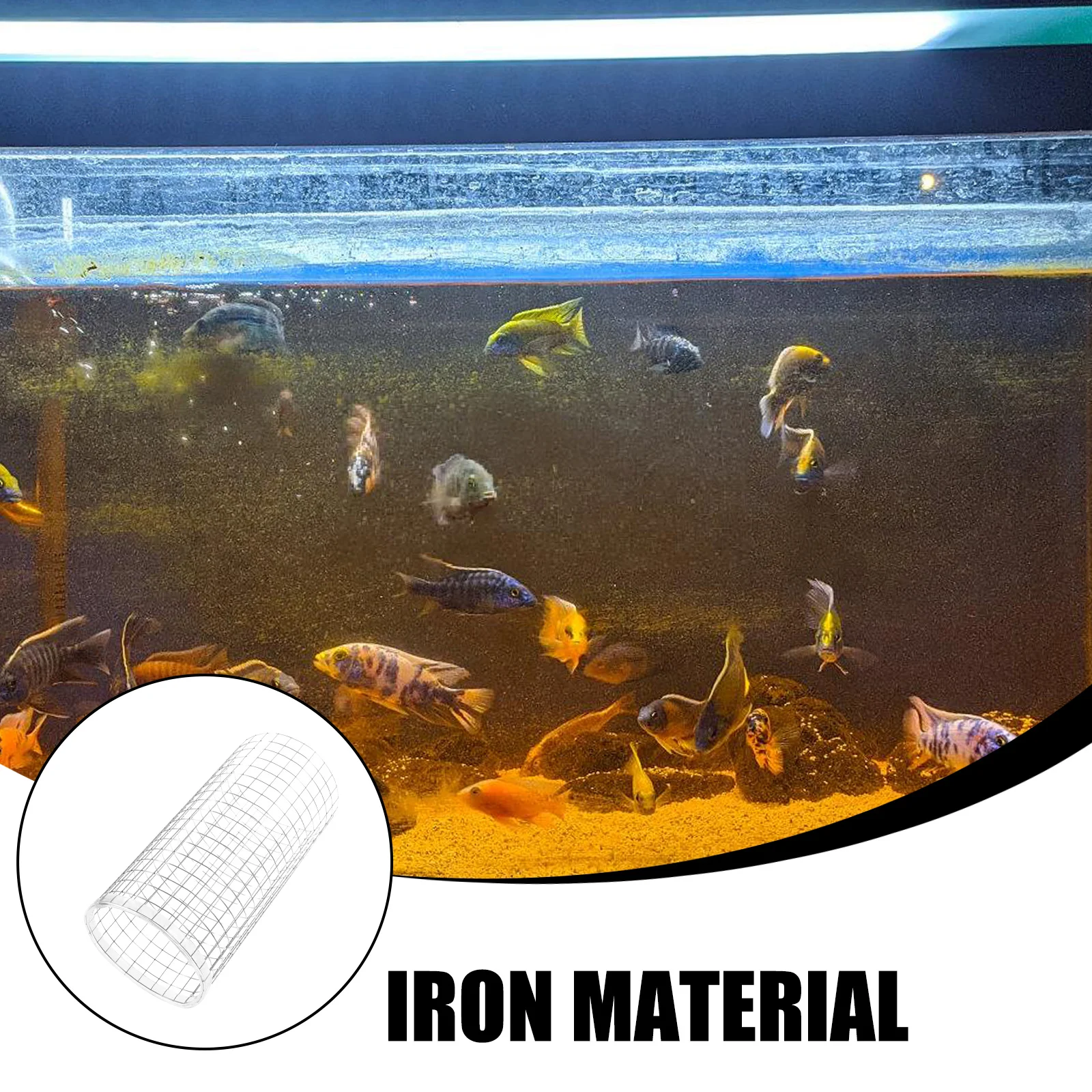 Spawning Bucket Iron Build for Fish Breeding Cone Net Aquarium ...