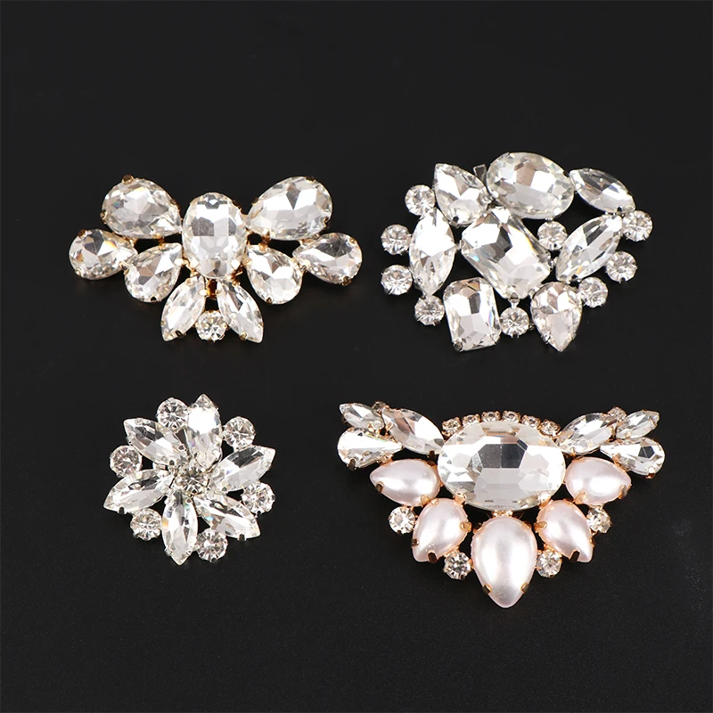 1PC-Women-High-Heel-Rhinestone-Wedding-Shiny-Clips-Clamp-Shoe ...