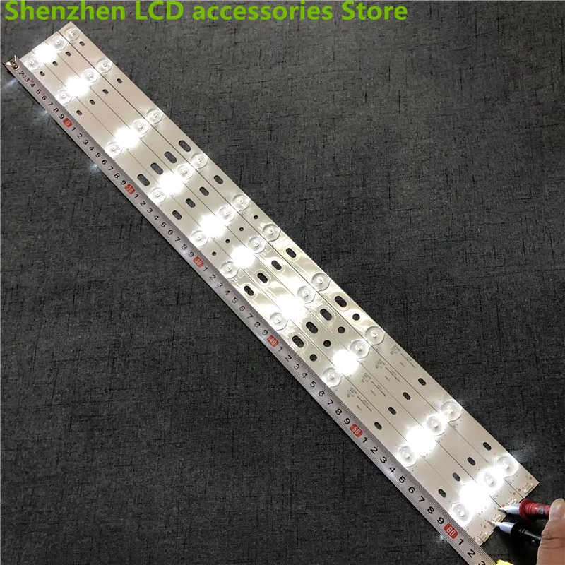 10LED 6V 623MM LED backlight strip FOR FLTV-32K62 PB08D623173BL042-005H ...
