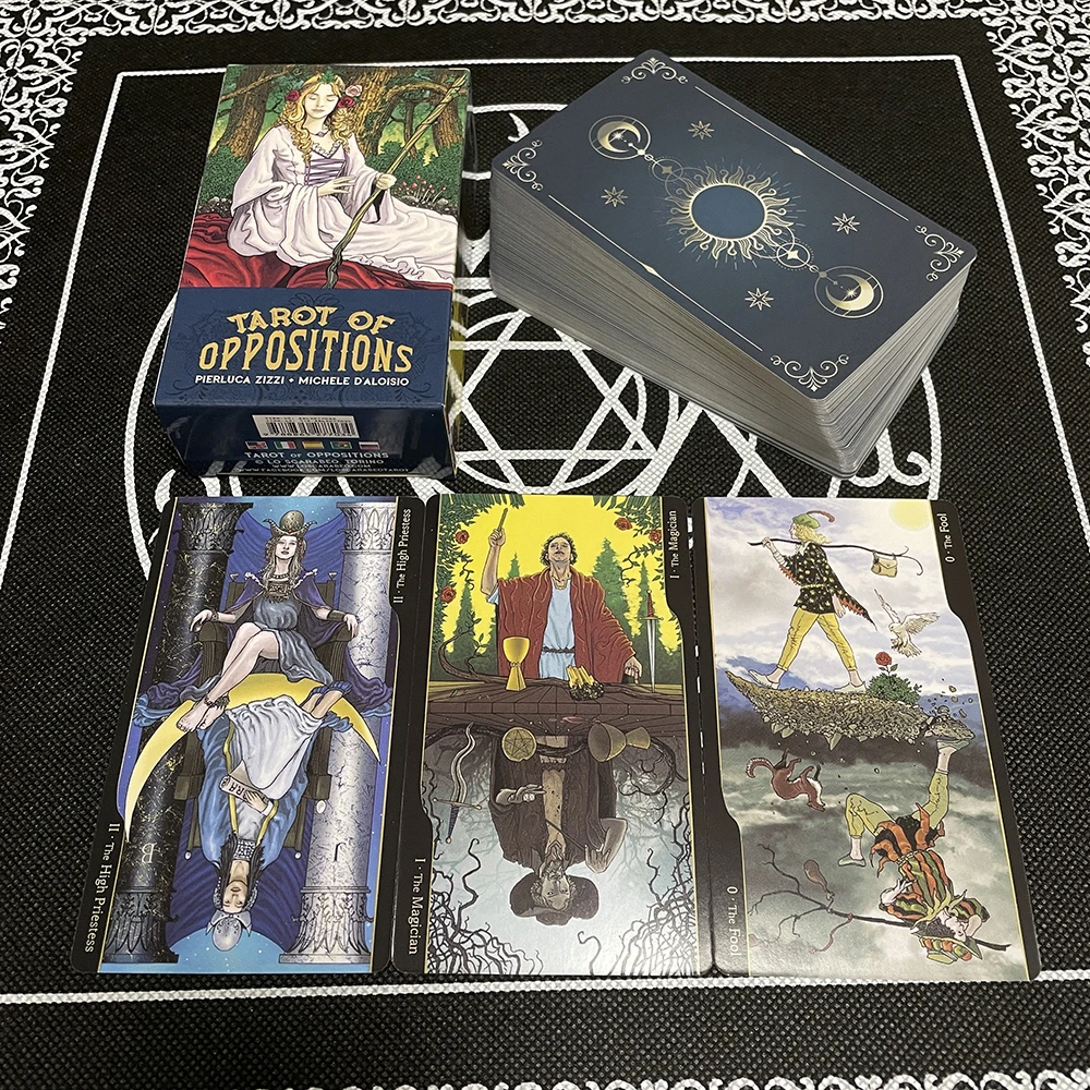 Cartas-Tarot-12x7cm-English-Cards-Oracle-Deck-Board-Games-Guide-Book ...