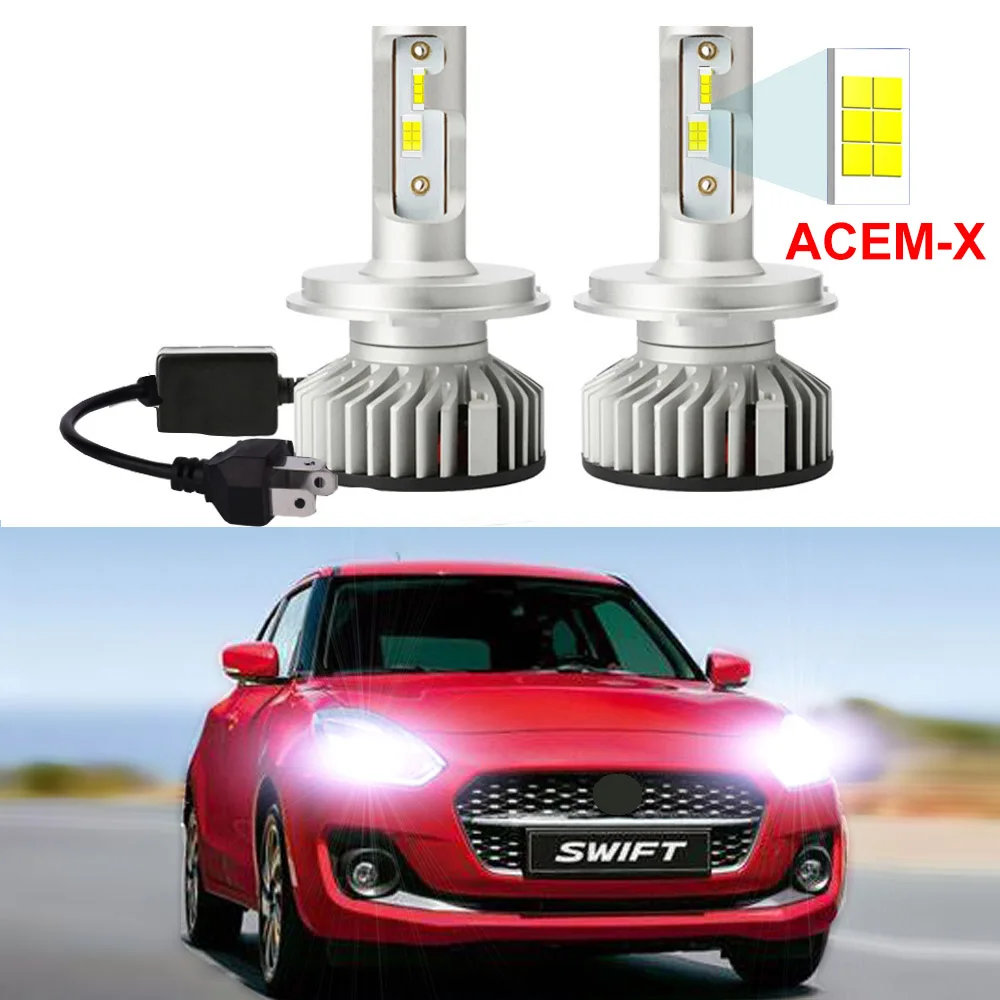 2Pcs-For-Suzuki-Swift-2000-2018-2019-2020-2021-2022-2023-Led-Headlight ...