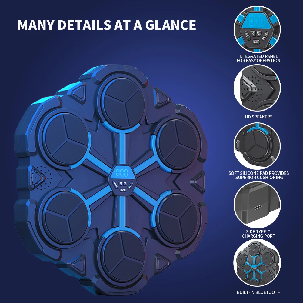 Children-s-Boxing-Wall-Target-Home-Wall-Mounted-Boxing-Machine-Six ...