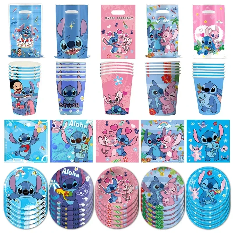 Disney-Lilo-and-Stitch-Birthday-Party-Decoration-Girl-Boy-Disposable ...