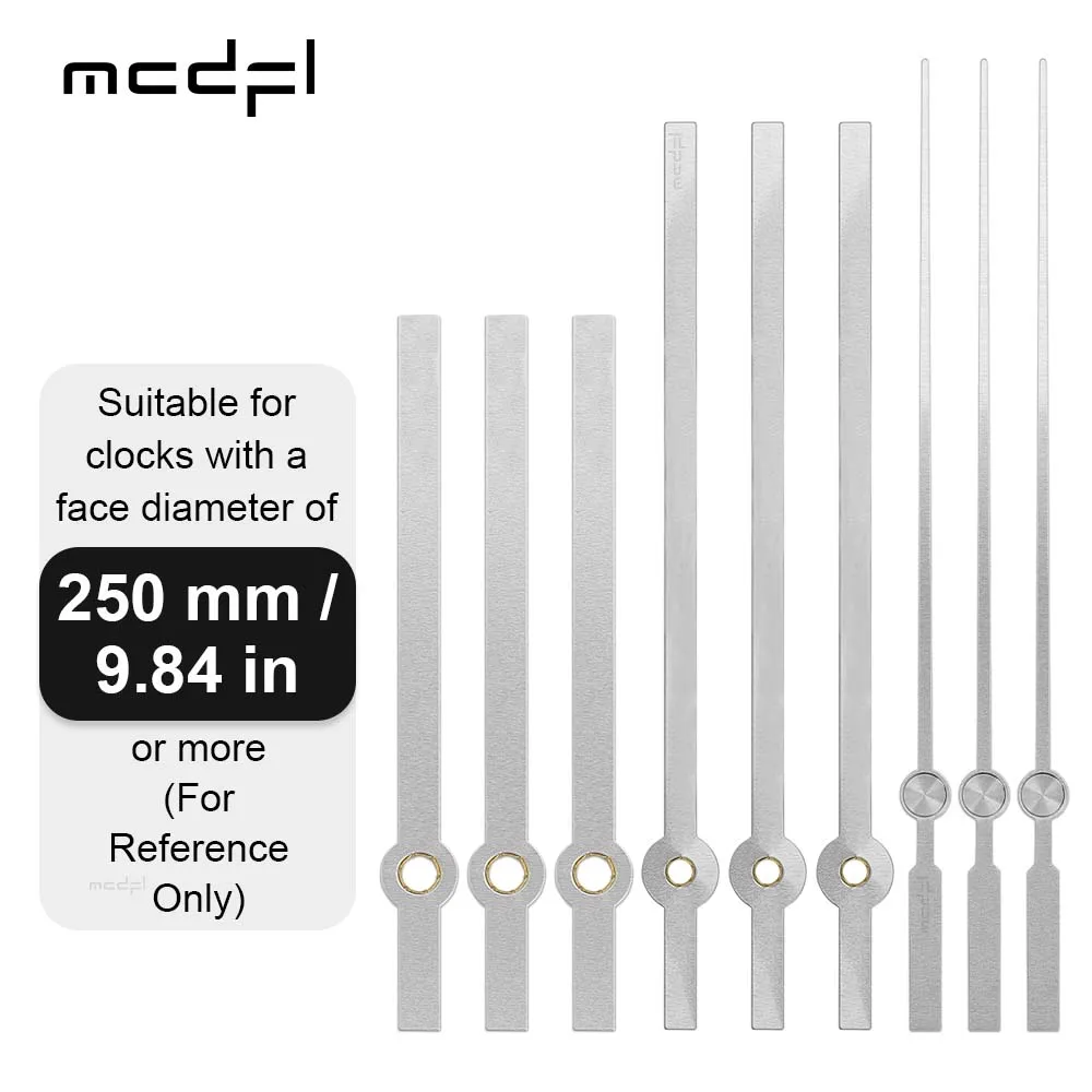 MCDFL-Silver-Clock-Hands-Machinery-Wall-Klokken-Mechanism-Kit-Needles ...