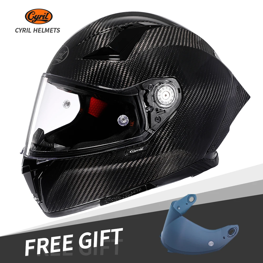 Men-Women-Carbon-Fiber-Full-Face-Motorcycle-Helmet-Cyril-Lightweight ...