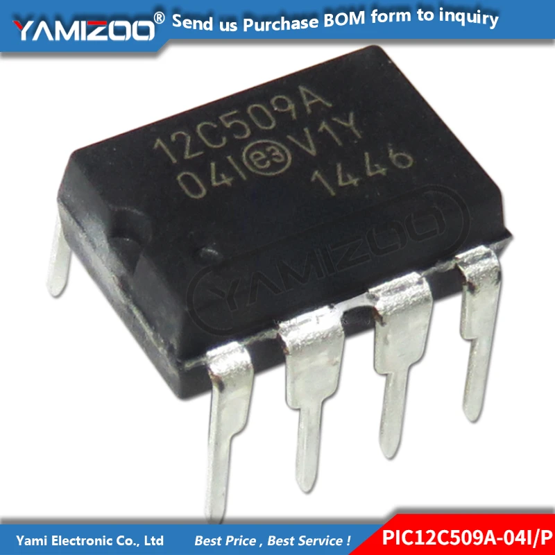 PIC12C509A 04I/P DIP 8 PIC12C509 04I/P DIP8 PIC12C509A PIC12C509 DIP ...