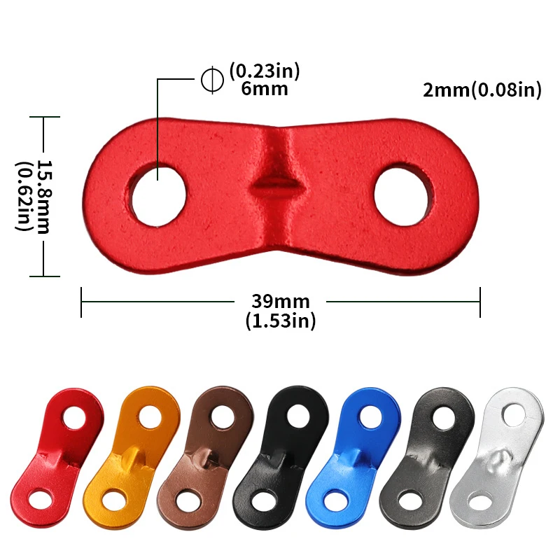 10pcs-set-Outdoor-Camping-Hiking-Tent-Parachute-Cord-Rope-Buckle ...