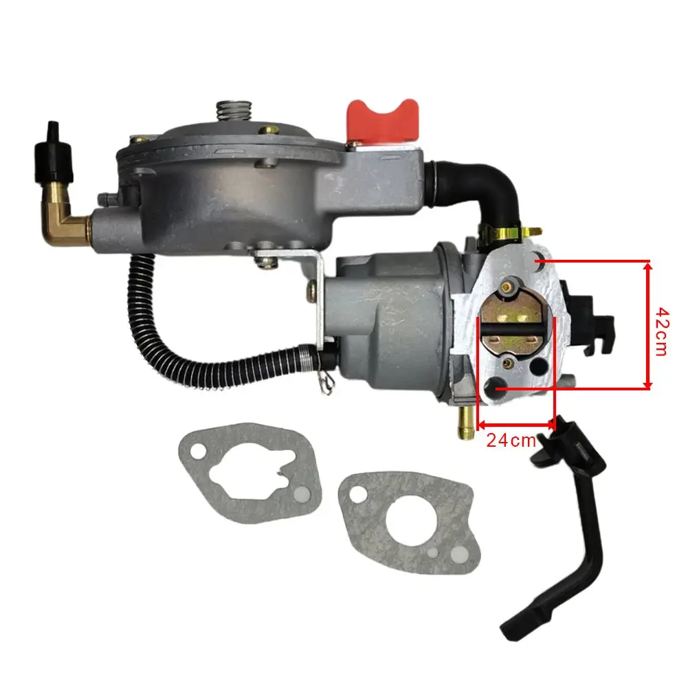 LPG168 Gasoline Generator Dual Fuel Carburetor Kit 168F 170F 6.5HP 2 ...