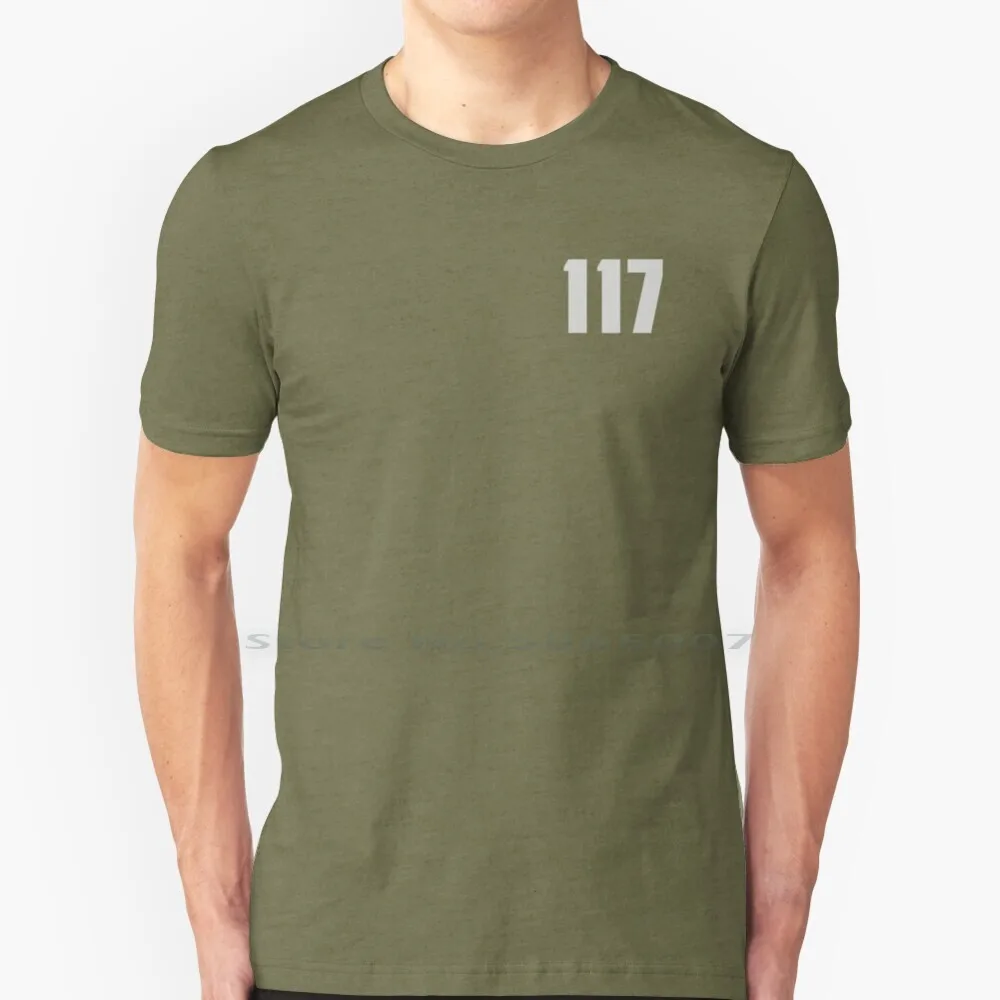 117 T Shirt 100% Cotton Infinite Masterchielf Master Chief Illustrator Fun Video Game Videogame ...