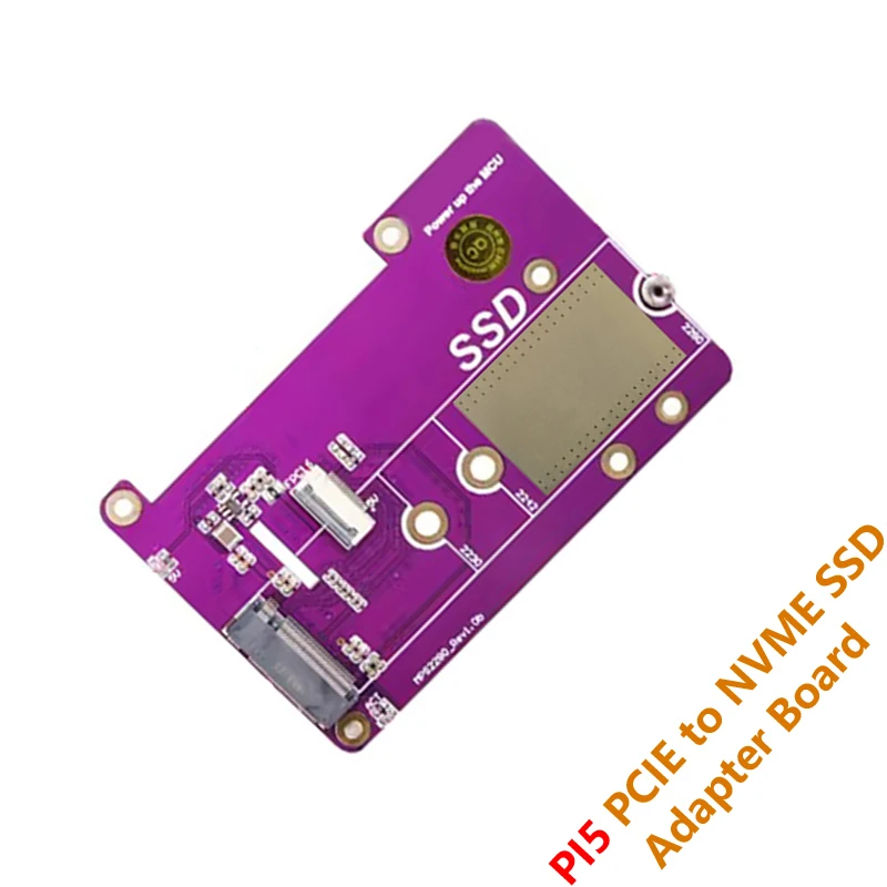 Generic Pi5 Pcie To M.2 Nvme Ssd For Raspberry Pi 5 Supports Gen3 ...
